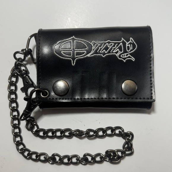 Bags | Y2k Genuine Leather Ozzy Osbourne Chain Wallet | Poshmark